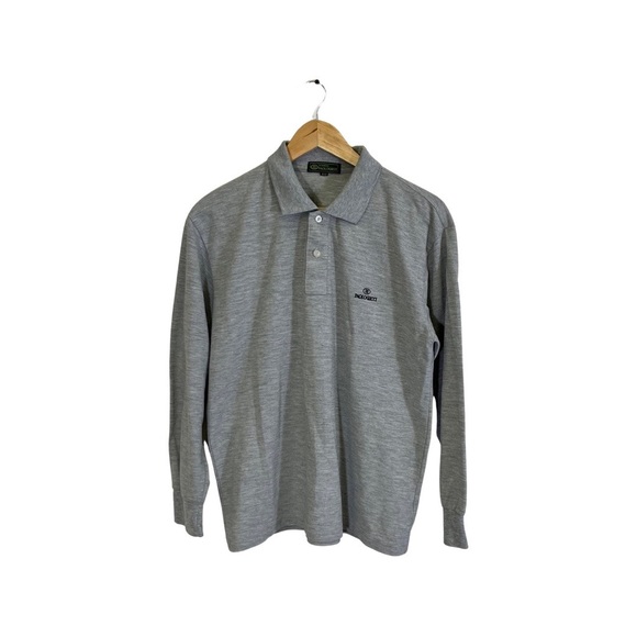 Gucci | Shirts | Vintage 97s Pablo Gucci Embroidered Grey Polo Size ...